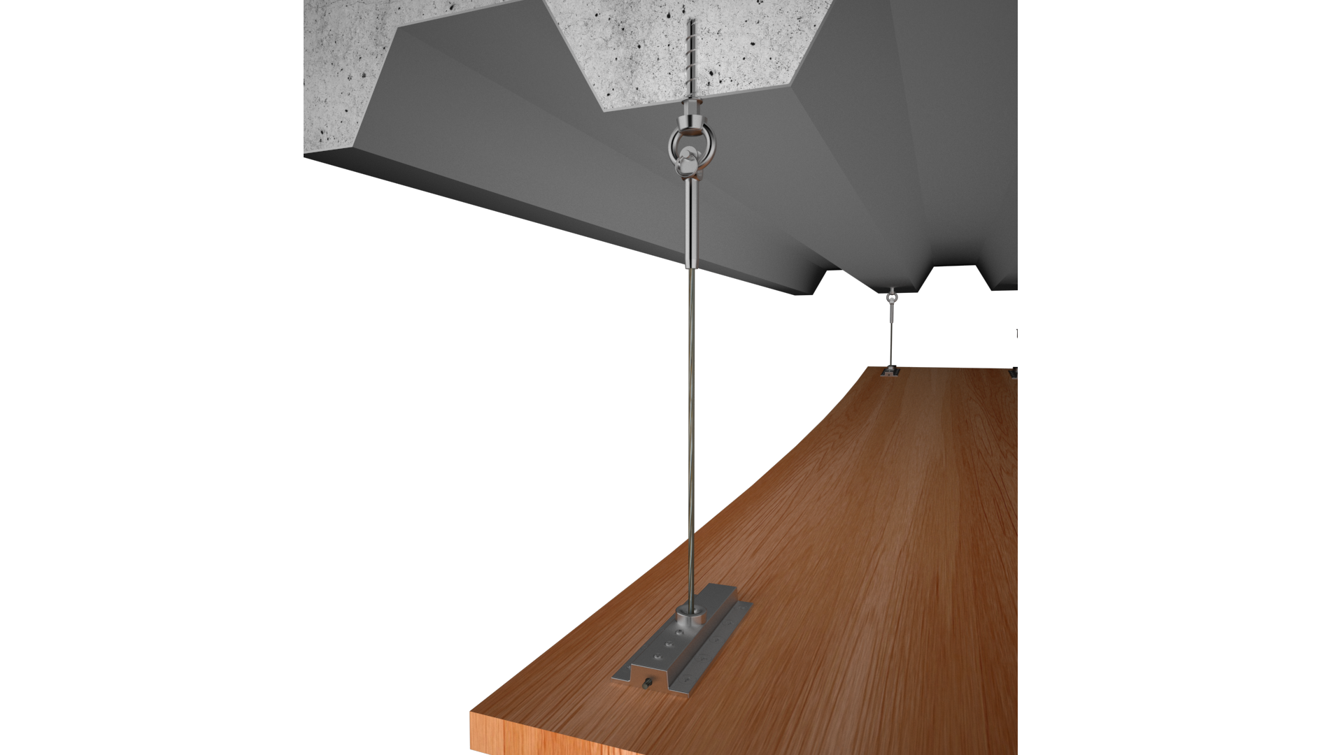 622 Cable Fork & Cable: Connects to Cloud Hanger | Star Hanger Systems