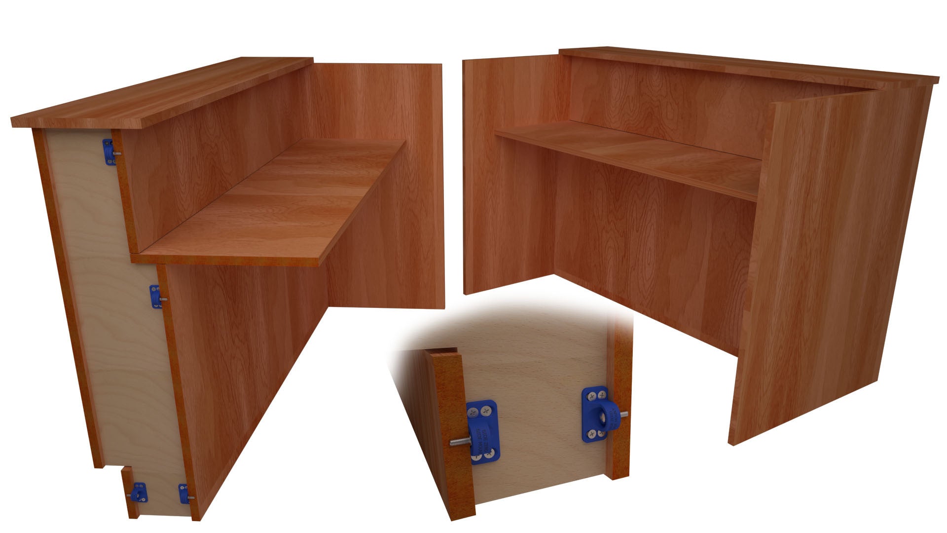 325 Zero Side Mount (25 Lbs. Blue) | Star Hanger Systems